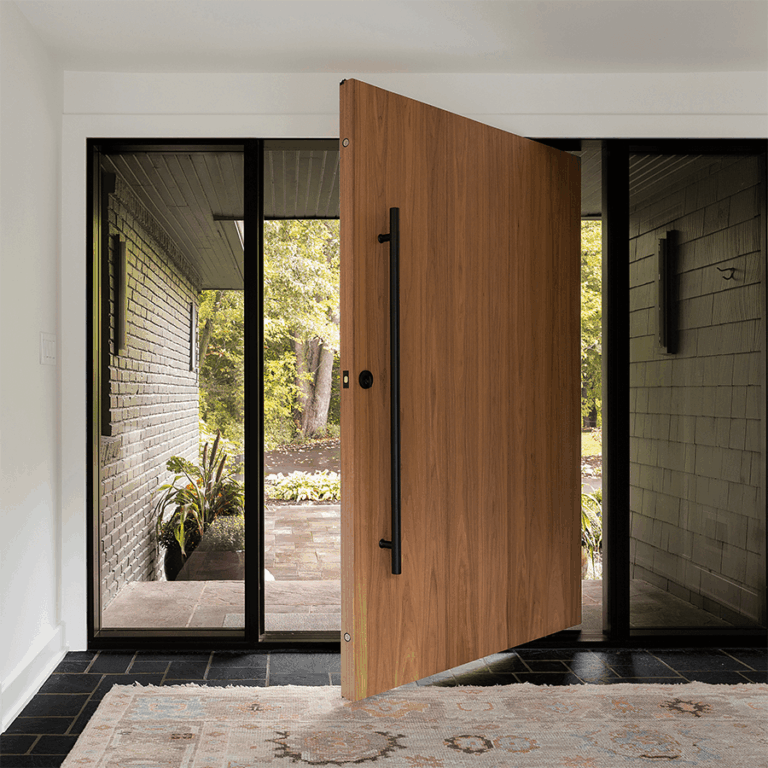 Exterior Pivot Doors - Custom - Flat - Pivot Door Company