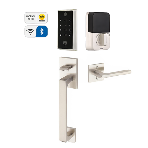 Empowered Motorized TouchScreen Keypad SMART Entry - Pivot Door Company