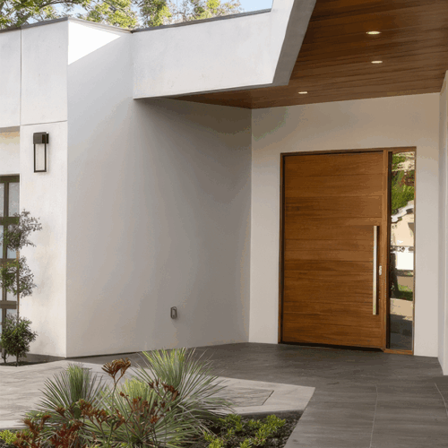 Exterior Pivot Doors - Custom - Solace - Pivot Door Company