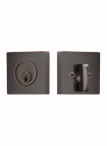 Hardware - Emtek Square Deadbolt - Pivot Door Company