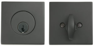 Hardware - Emtek Square Deadbolt - Pivot Door Company