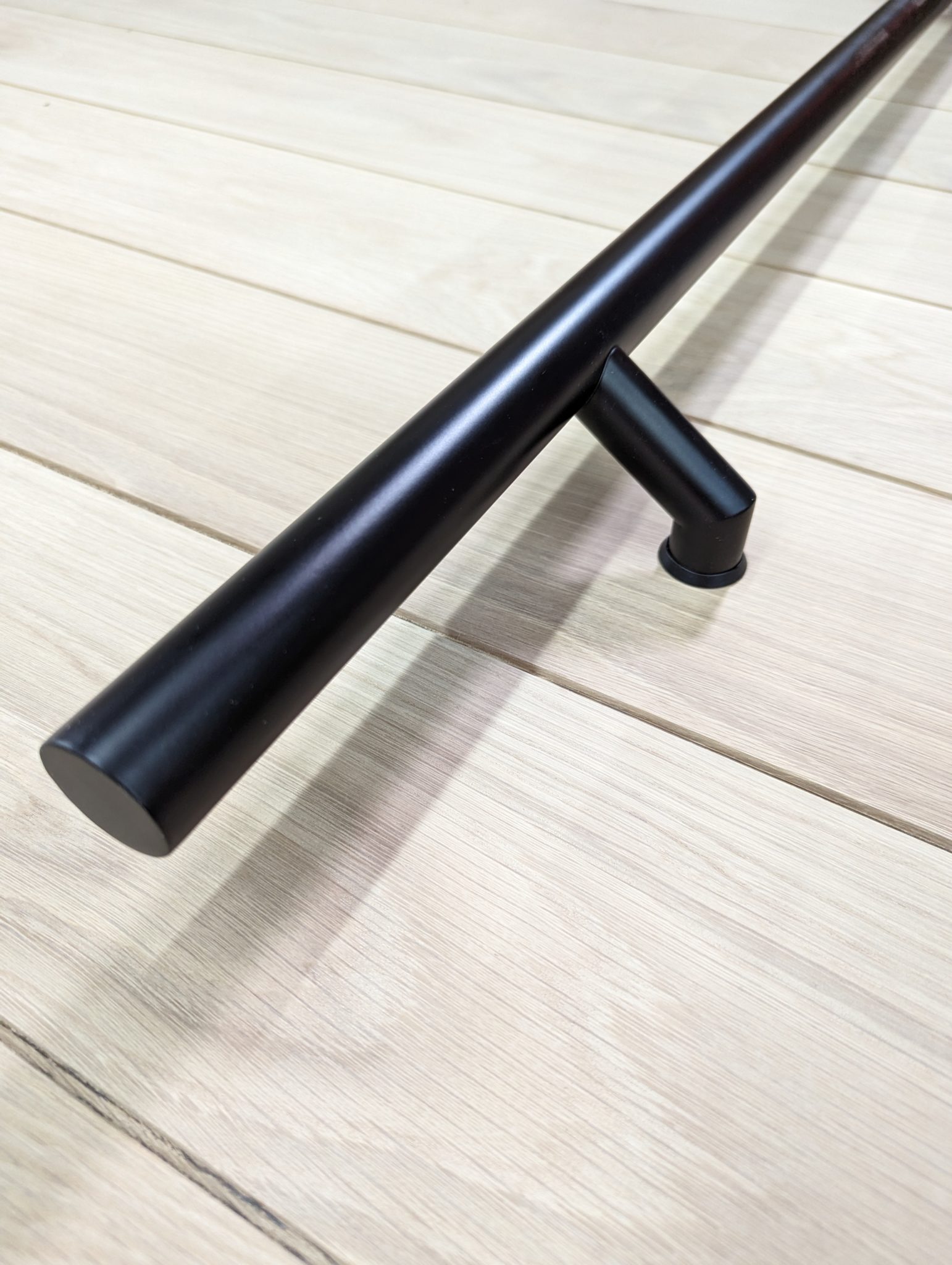 Hardware - Offset Round Bar Door Pull 3303 - Pivot Door Company