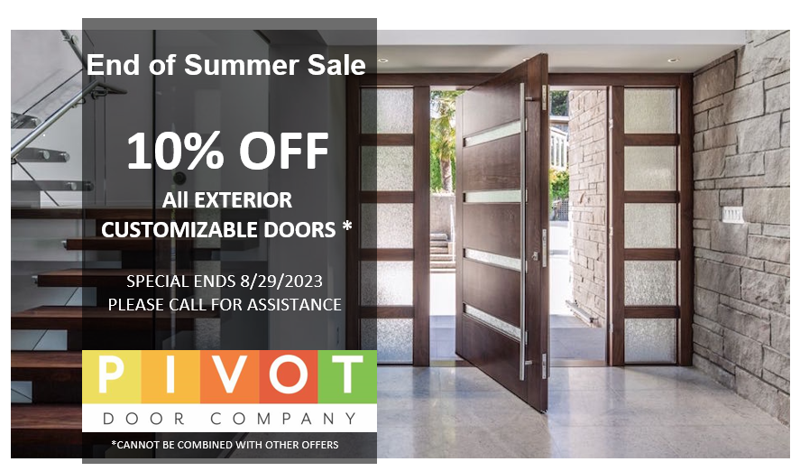 Pivot Door Company - Order Premium Pivot Doors Online
