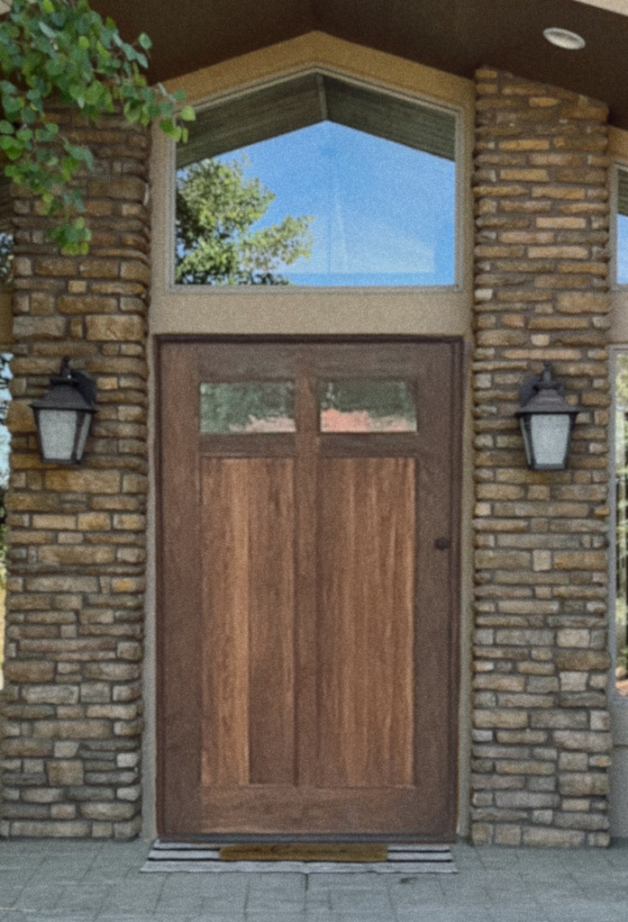 Exterior Pivot Doors - Monroe Craftsman Style Pivot Door - Pivot Door ...