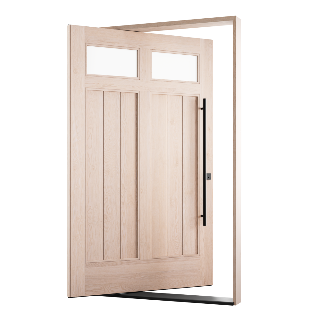 Exterior Pivot Doors - Monroe Craftsman Style Pivot Door - Pivot Door ...