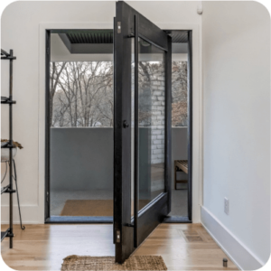 Exterior Pivot Doors - Custom - Glass - Pivot Door Company