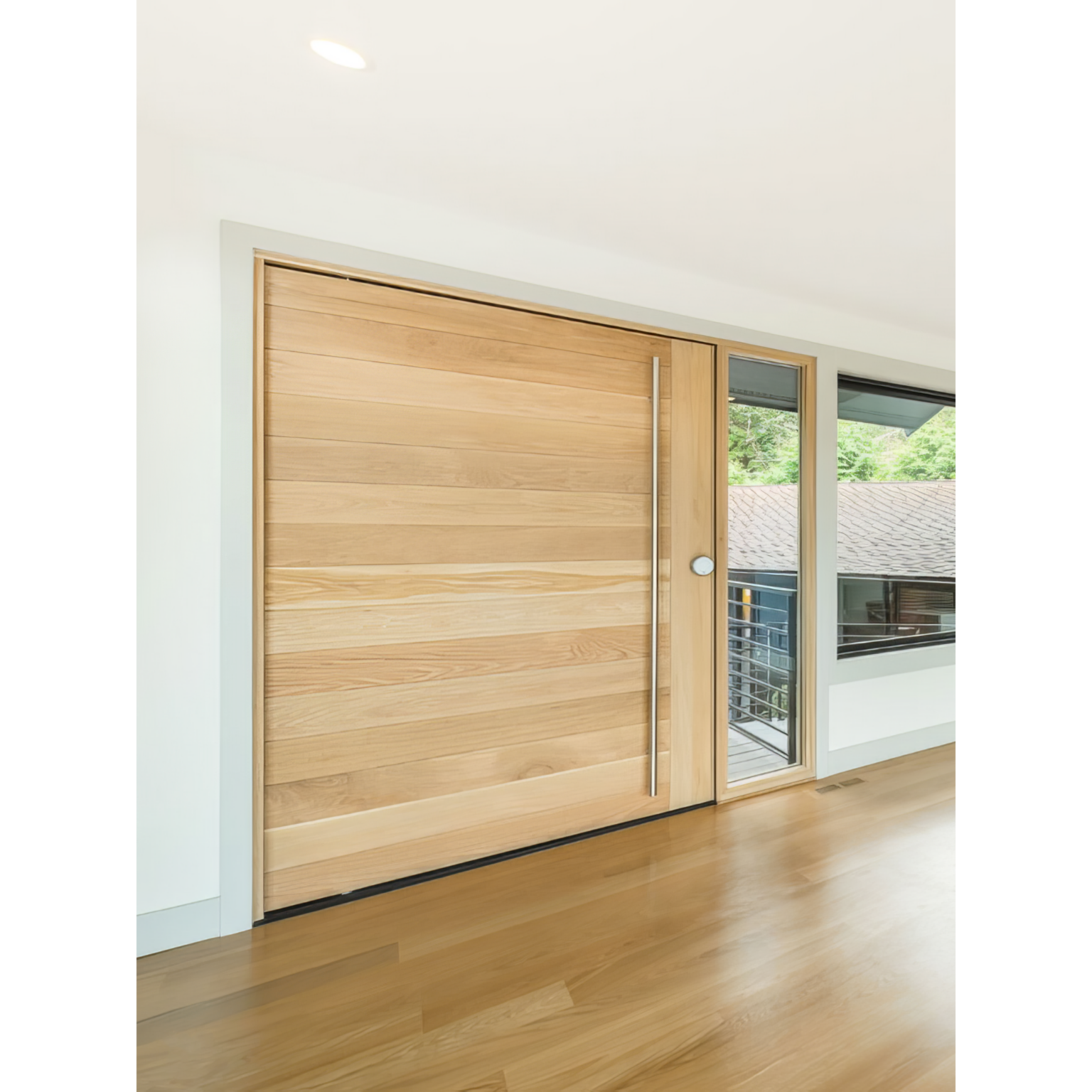 Exterior Pivot Doors - Custom - Finn - Pivot Door Company