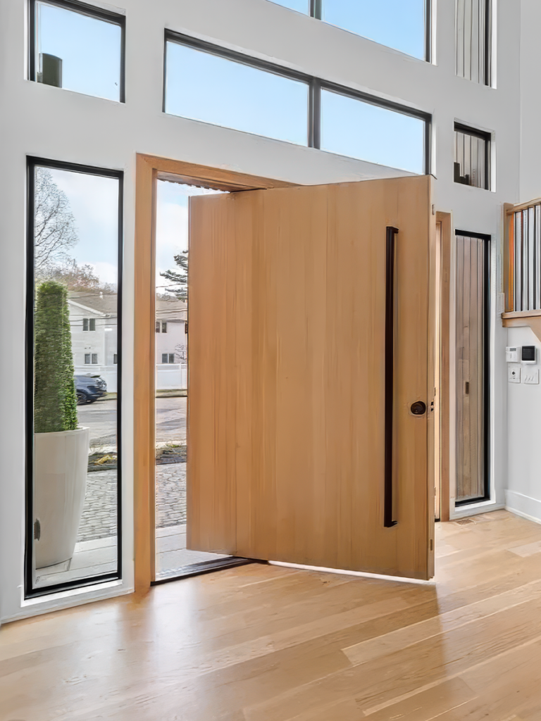 Exterior Pivot Doors - Custom - Flat - Pivot Door Company