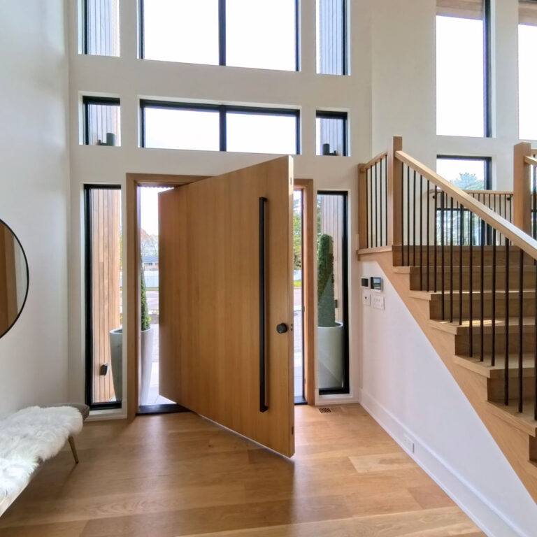 Exterior Pivot Doors - Custom - Flat - Pivot Door Company