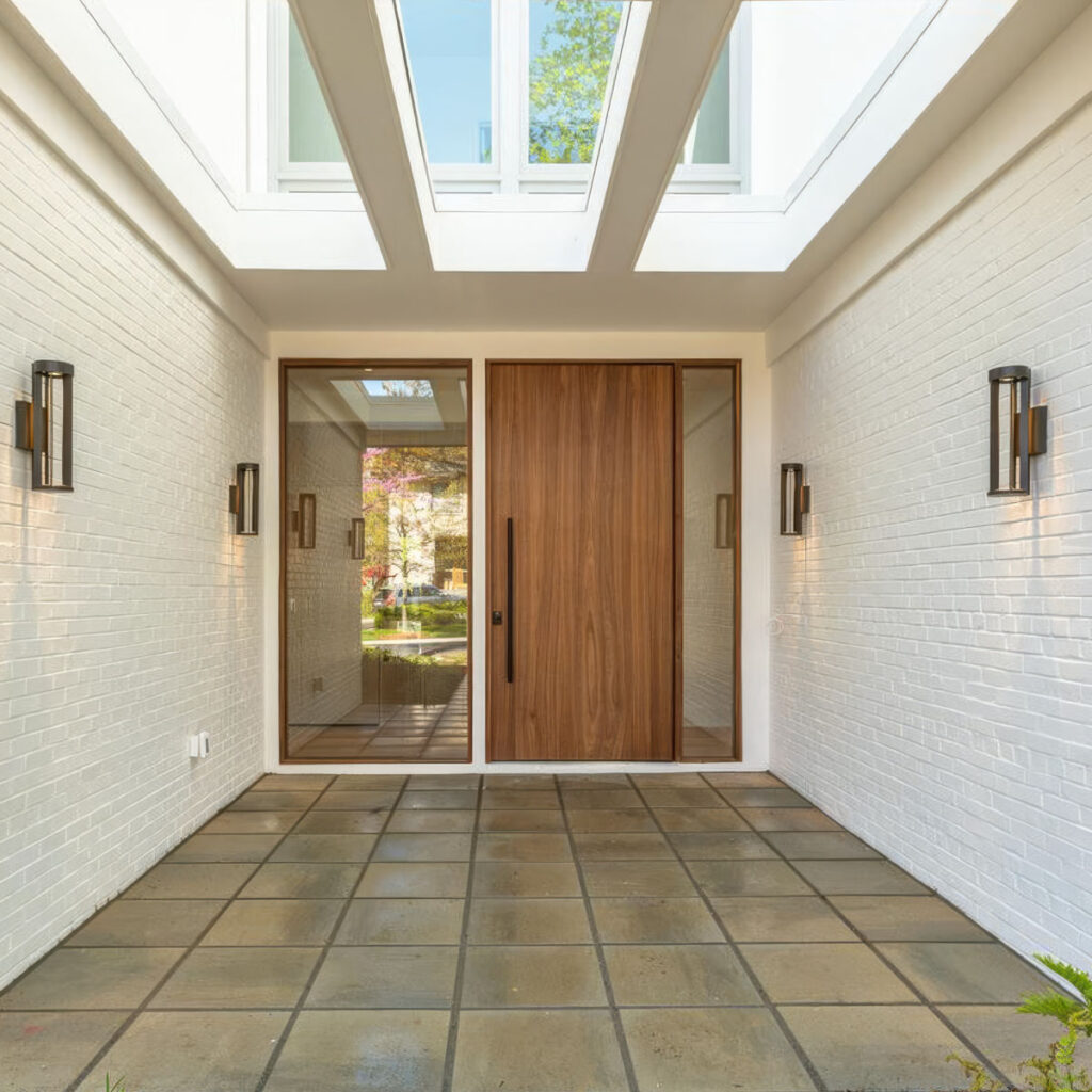 Exterior Pivot Doors - Custom - Flat - Pivot Door Company