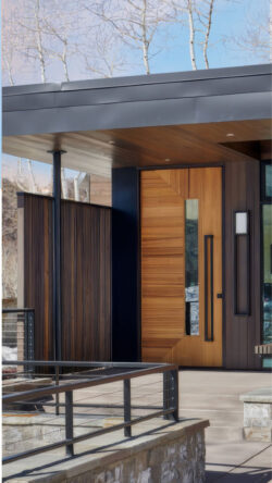 Exterior Pivot Doors - Custom - Lake - Pivot Door Company