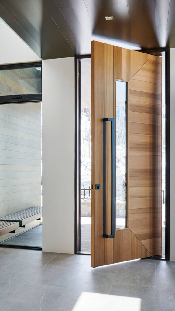 Exterior Pivot Doors - Custom - Lake - Pivot Door Company