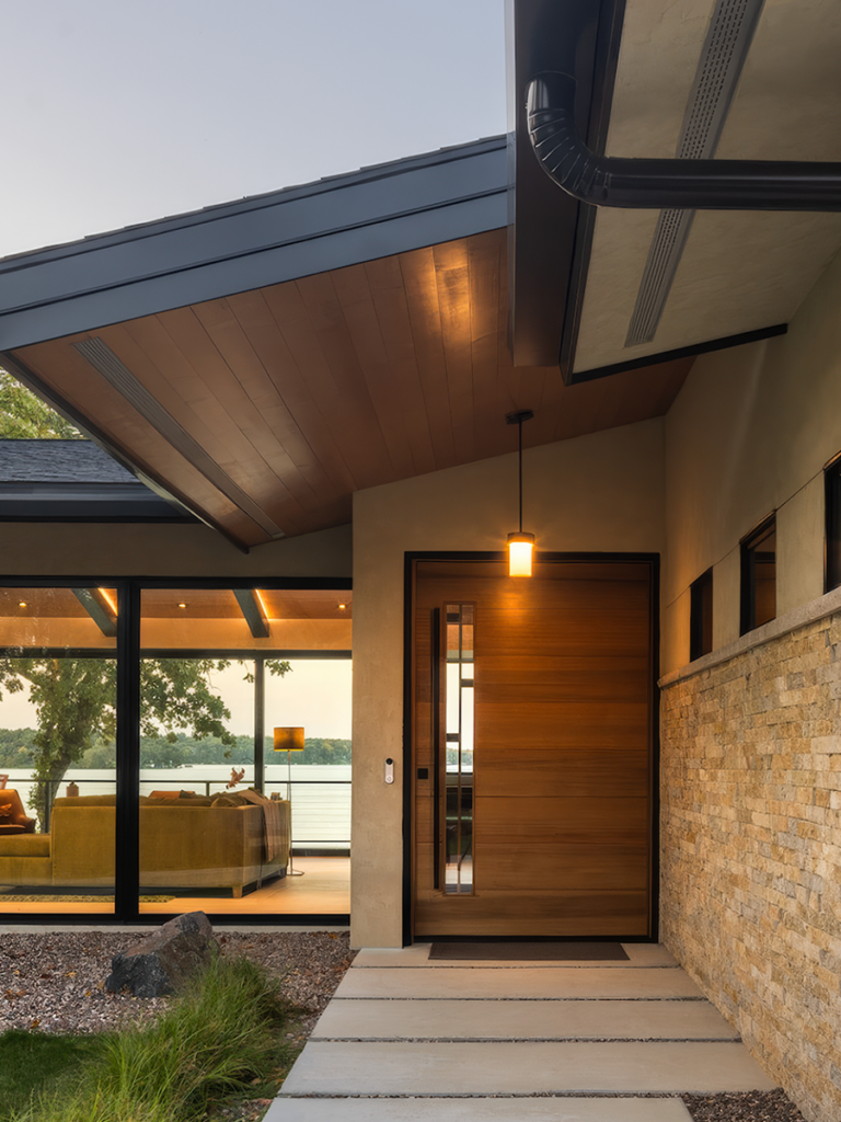 Exterior Pivot Doors - Custom - Line - Pivot Door Company