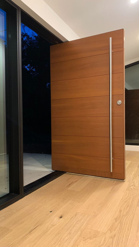 Exterior Pivot Doors - Custom - Solace - Pivot Door Company