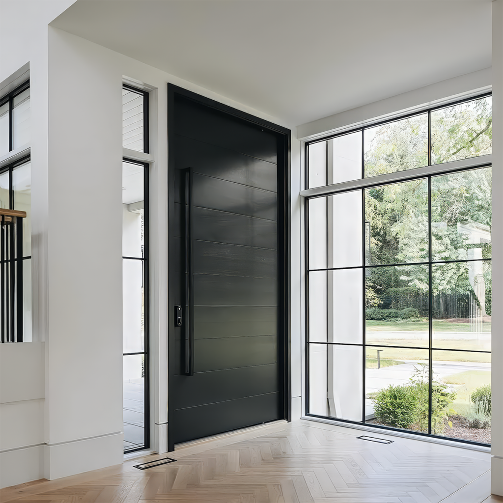Exterior Pivot Doors - Custom - Solace - Pivot Door Company