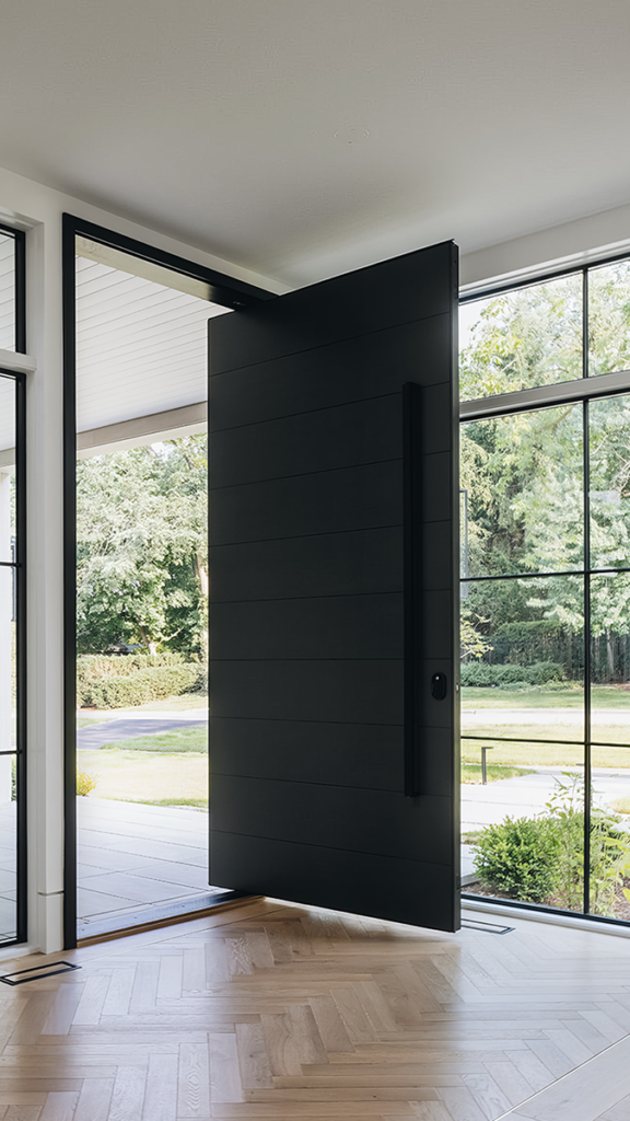 Exterior Pivot Doors - Custom - Solace - Pivot Door Company