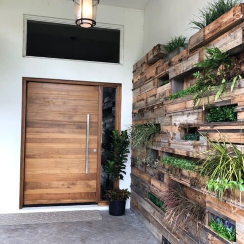 Exterior Pivot Doors - Custom - Solace - Pivot Door Company
